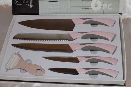 Набор кухонных ножей профессиональный новый