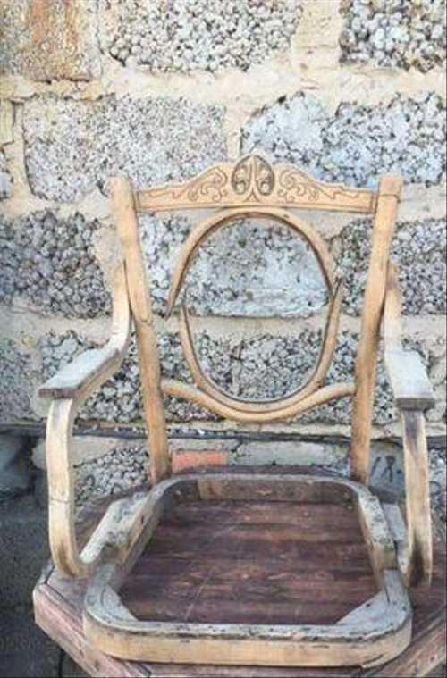 Старинный венский антикварный стул, под реставраци