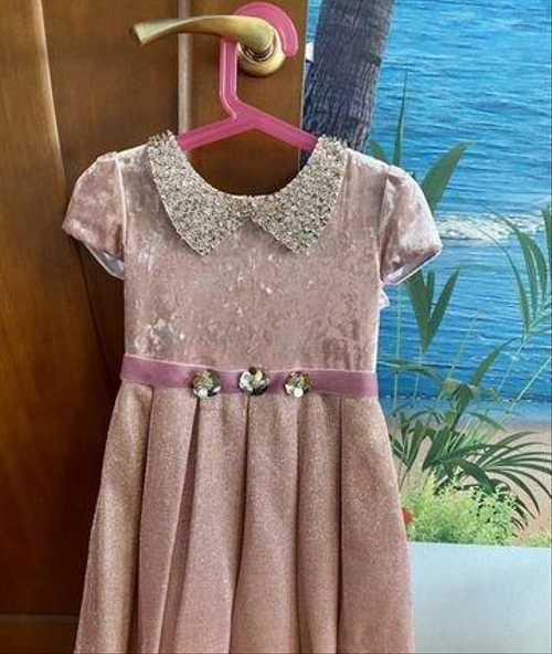 Нарядное платье для девочки 110 116 UnonaD’Art
