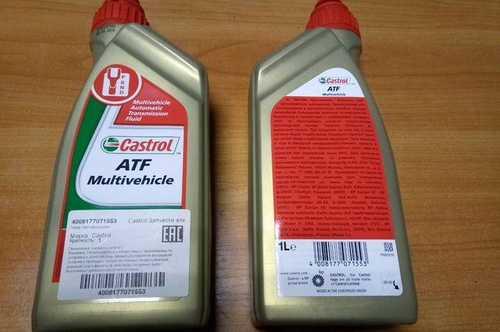 Atf в спб. Castrol ATF Multivehicle. Oil ATF Castrol. Castrol on ev transmission Fluid d2 артикул. Castrol ATF d2.