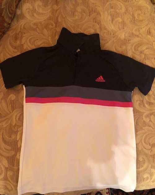 Поло adidas для тенниса рост 140