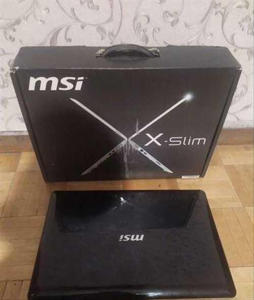 Ноутбук MSI X400