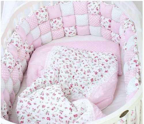 Бортики Comfortbaby и комплект постельного белья