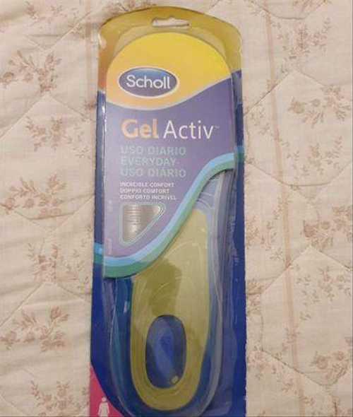 Стельки Scholl Gel Activ Everyday новые