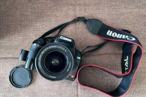 Зеркальный фотоаппарат canon eos с объективами