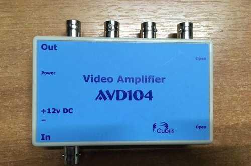 Усилитель-разветвитель видеосигнала AVD104 Cubris