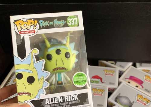 Funko POP Alien Rick 2018 summer convention exclus