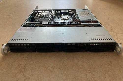 Сервер Supermicro 1U Intel Xeon/X8DTL-i/16GB/441GB