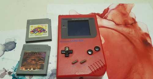 Gameboy original red bivert chip