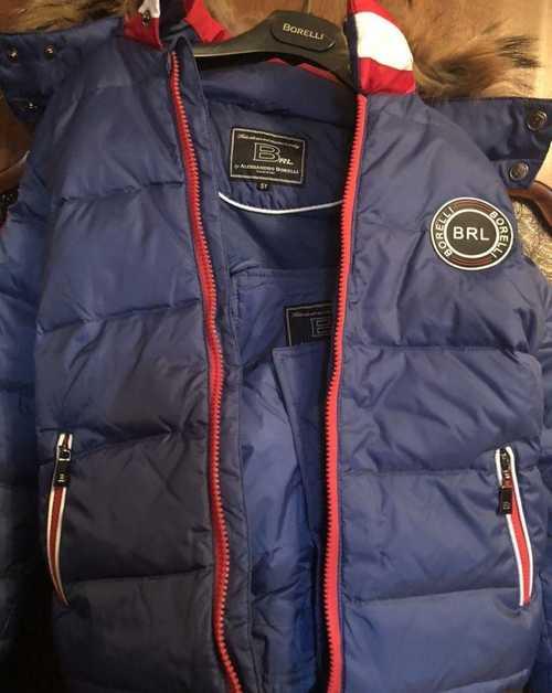 Пуховик куртка комбинезон для мальчика Borelli