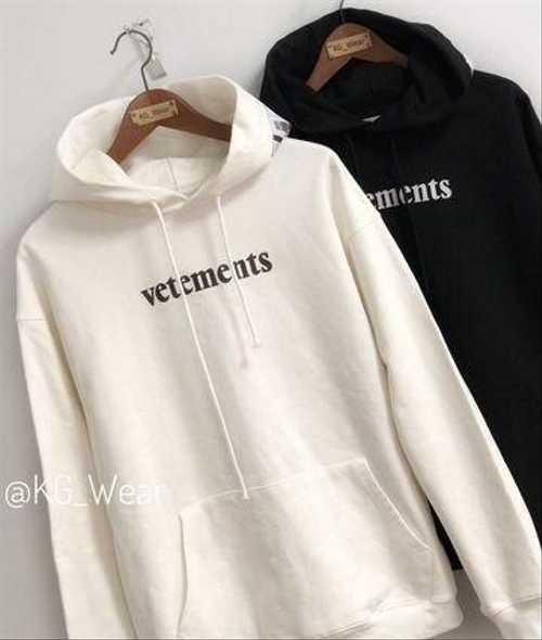 Толстовка Vetements oversize