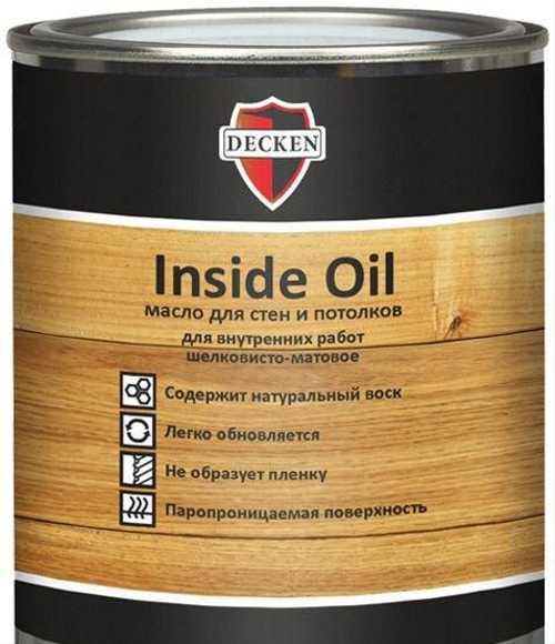 Масло для стен и потолков InsideOil Венге 2,5 л