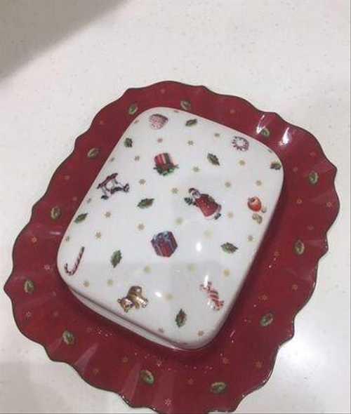 Маслёнка Villeroy & Boch Christmas toys