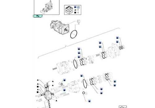 Ремкомплект гидронасоса Case New Holland 85813244 | Festima.Ru ...