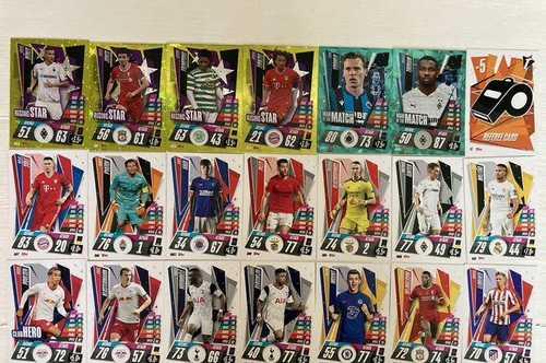 Карточки topps Match Attax 2020-2021