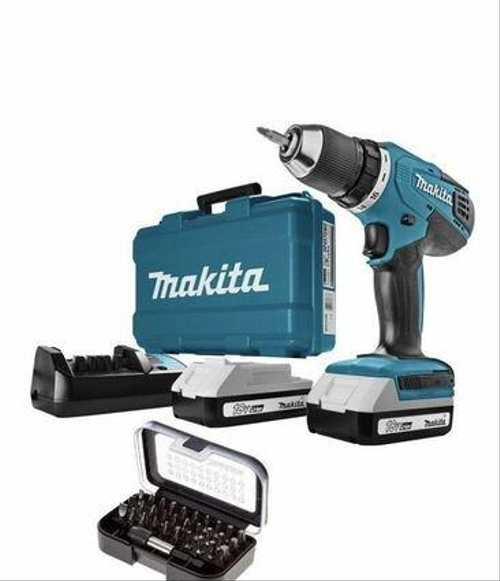 Аккумуляторный шуруповерт makita