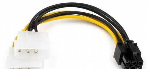 Переходник Molex - PCI-E 6pin 2шт