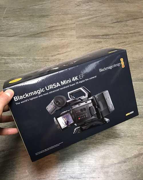 Blackmagic ursa Mini 4K EF