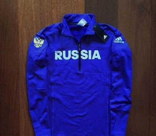 Олимпийская флисовая кофта лонгслив Сборной России