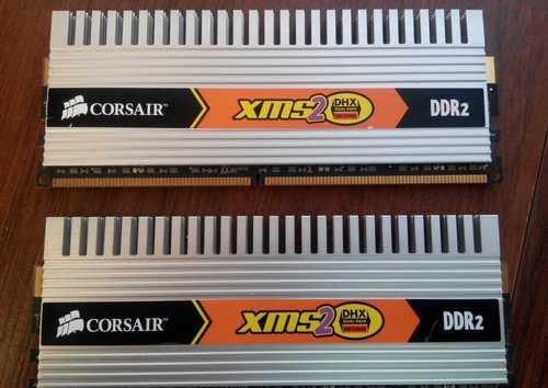 2 гб Corsar XMS2 DDR2 800 мгц CM2X1024-6400 C4DHX