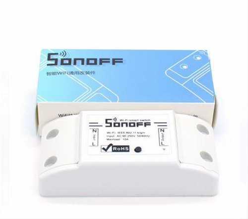 Sonoff 10A реле с управлением через WiFi