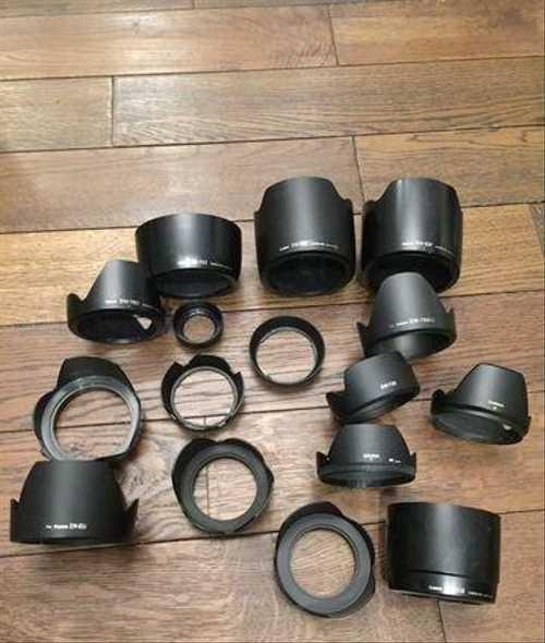 Бленды для объективов Canon Nikon Sigma Tamron