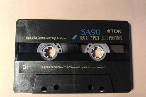 Аудиокассета TDK SA90