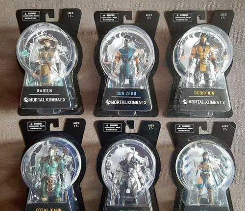 Фигурки Mortal kombat X от Mezco