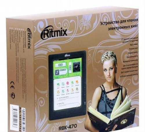 8" электронная книга TFT экран Ritmix RBK-470