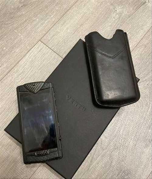 Телефон Vertu Constellation T Black Neon Silver Ca