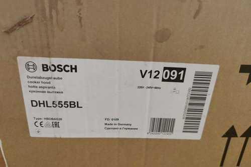 Новая вытяжка Bosch DHL555BL