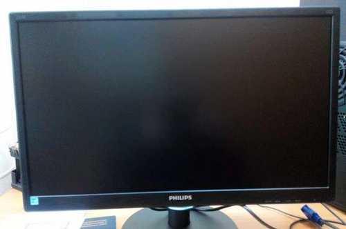 Монитор Philips 223V5lhsb2/00(01) 22" Black