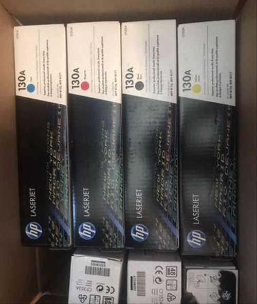 Картриджи HP 130A CF350A CF351A CF352A CF353A