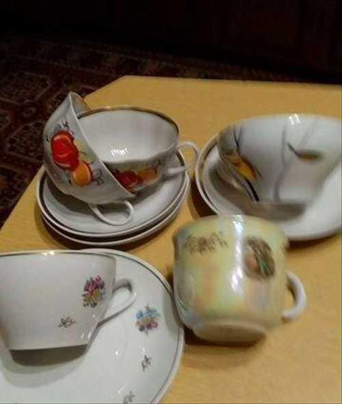 Винтажные чайные пары СССР