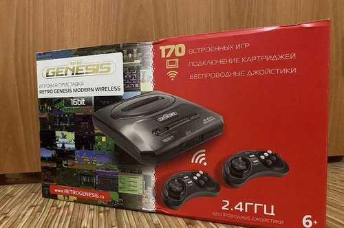 Игровая консоль Retro Genesis Modern Wireless + 170 игр. Retro Genesis Modern Wireless 16 bit 170 игр. Игровая приставка Sega Retro Genesis Modern Wireless + 170 игр + 2 джойстика. Retro Genesis Modern Wireless 170 игр список.