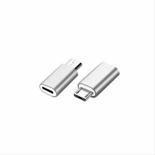 Адаптер переходник Lightning 8 pin на Micro USB