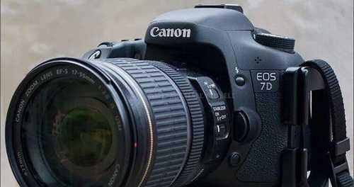 Фотоаппарат canon 7d + canon 17-55 f2.8
