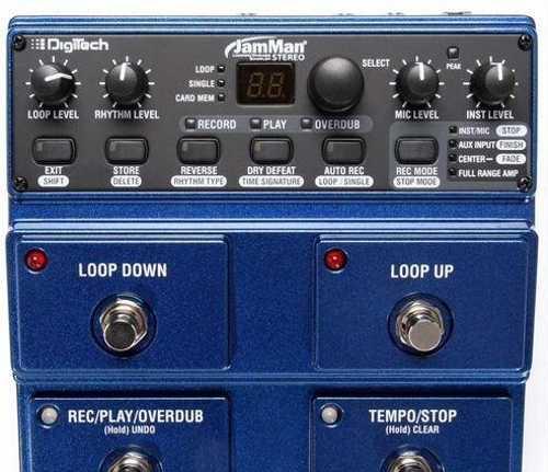 Педаль Jamman stereo Looper/Phrase Sampler