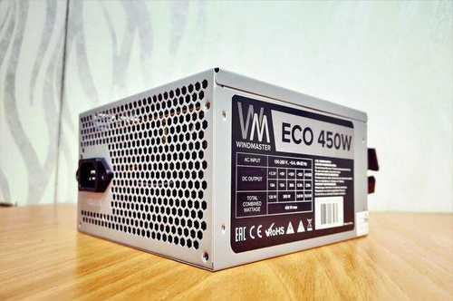Блок Питания 450W Windmaster ECO (Новый)