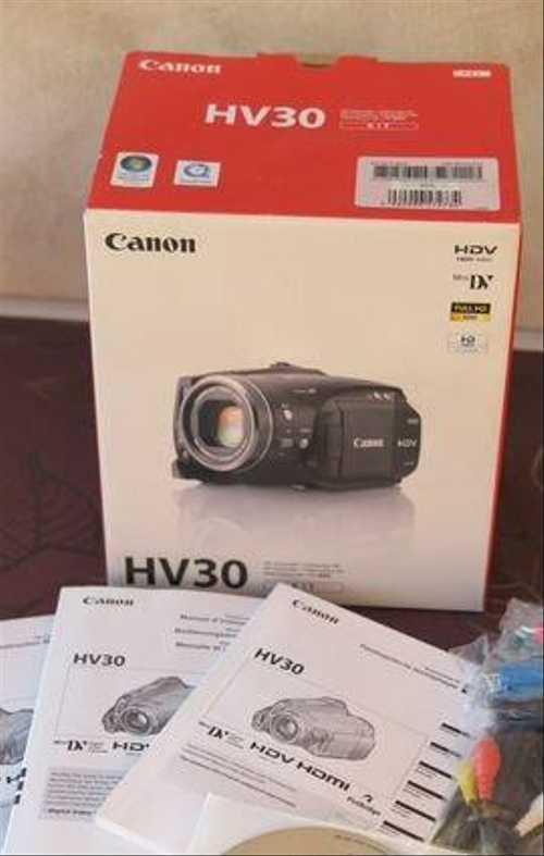Видеокамера кассетная Canon HV30