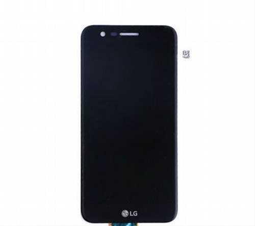 Дисплей для LG K10 (2017) M250 в сборе черный