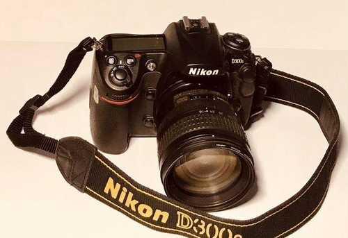 Зеркальный фотоаппарат Nikon D300s с объективом