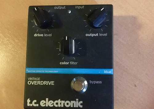 TC Electronic Vintage Overdrive гиарная педаль