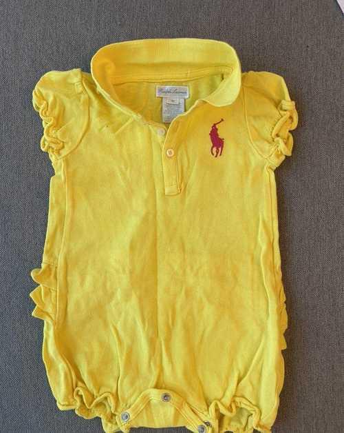 Песочник боди ralph lauren 9 месяцев