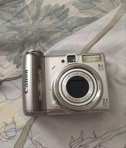 Цифровой фотоаппарат Canon A570is