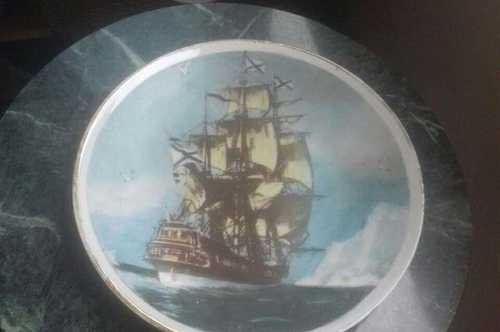 Настенная тарелка Фрегат (корабль )