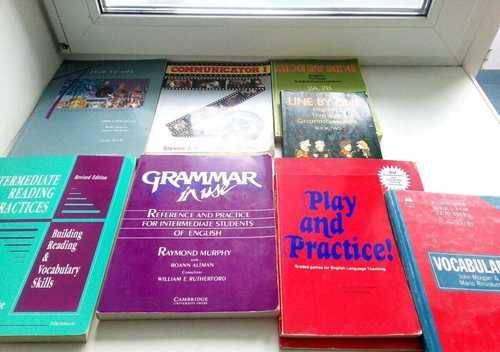Английские учебники, словари и книги