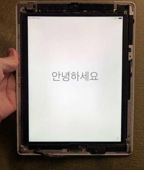 iPad 4 A1460 разбор