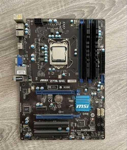 Комплект Процессор intel core i7 3770k Материнская