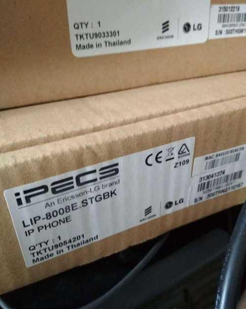 IP системный телефон ipecs LIP-8008E